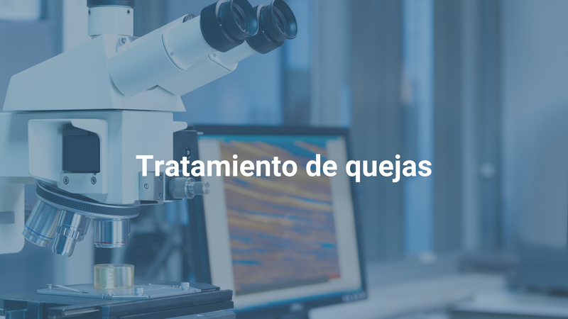 Tratamiento de quejas – CSLAB